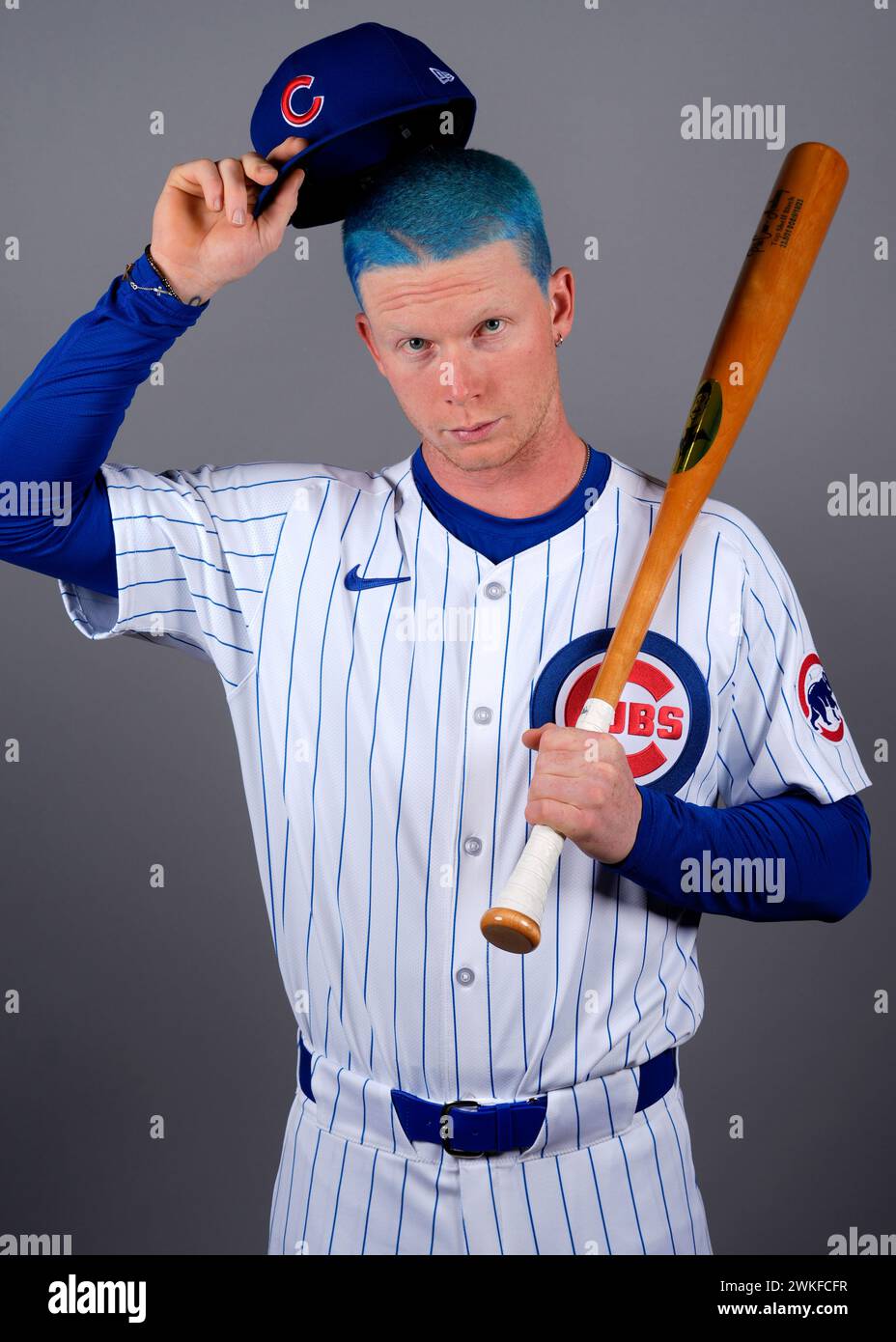 In this 2024 photo, Pete Crow-Armstrong of the Chicago Cubs baseball ...