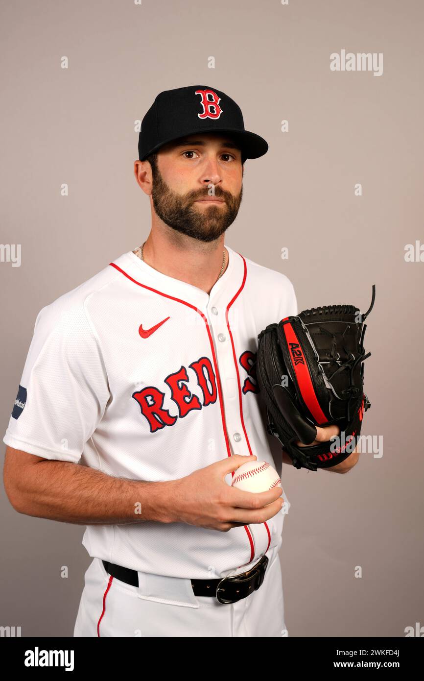 This is a 2024 photo of Andrew Politi of the Boston Red Sox baseball ...