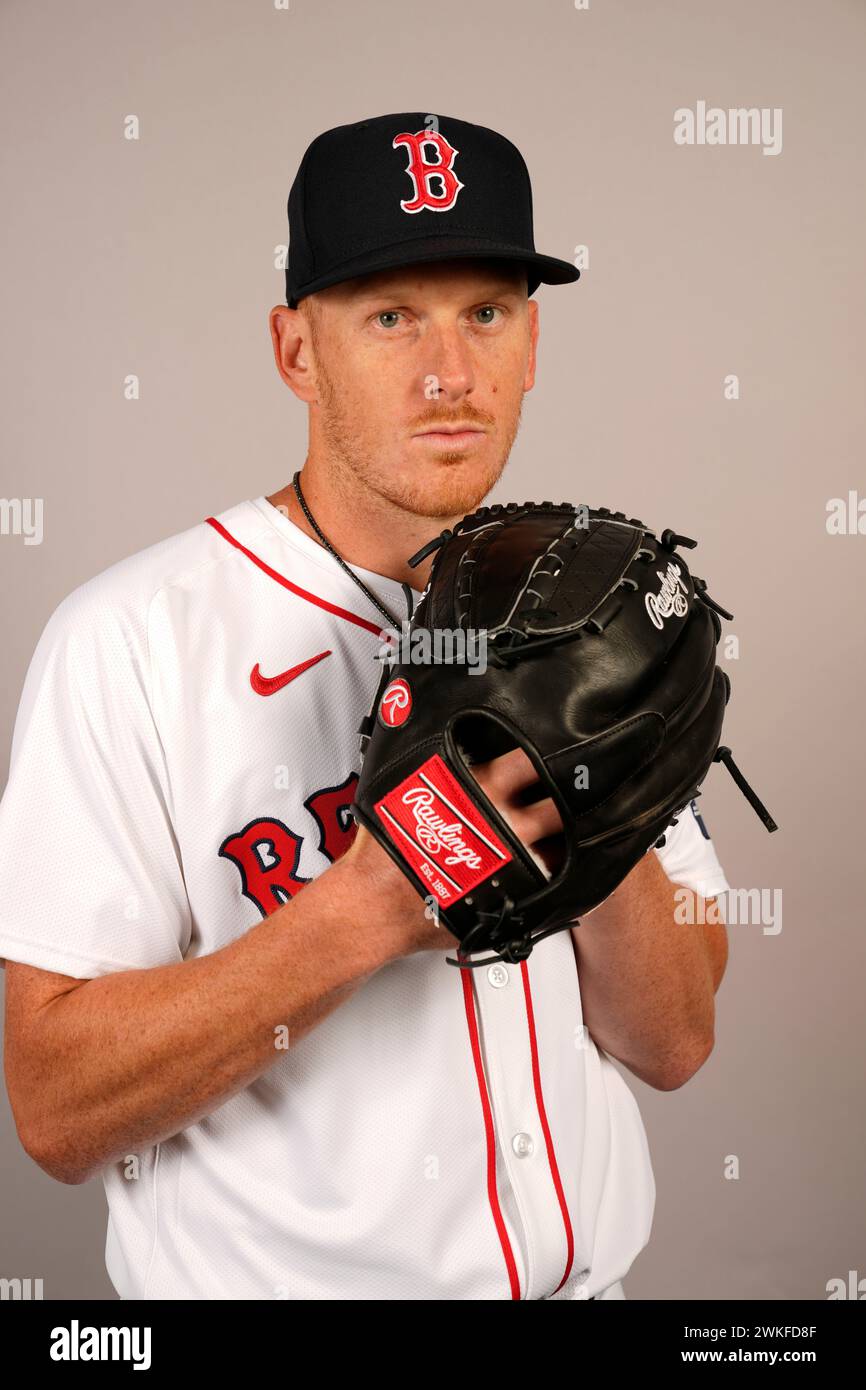 This is a 2024 photo of Brandon Walter of the Boston Red Sox baseball ...