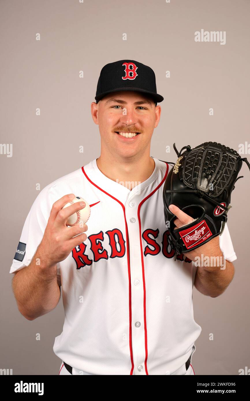 This is a 2024 photo of Josh Winckowski of the Boston Red Sox baseball ...