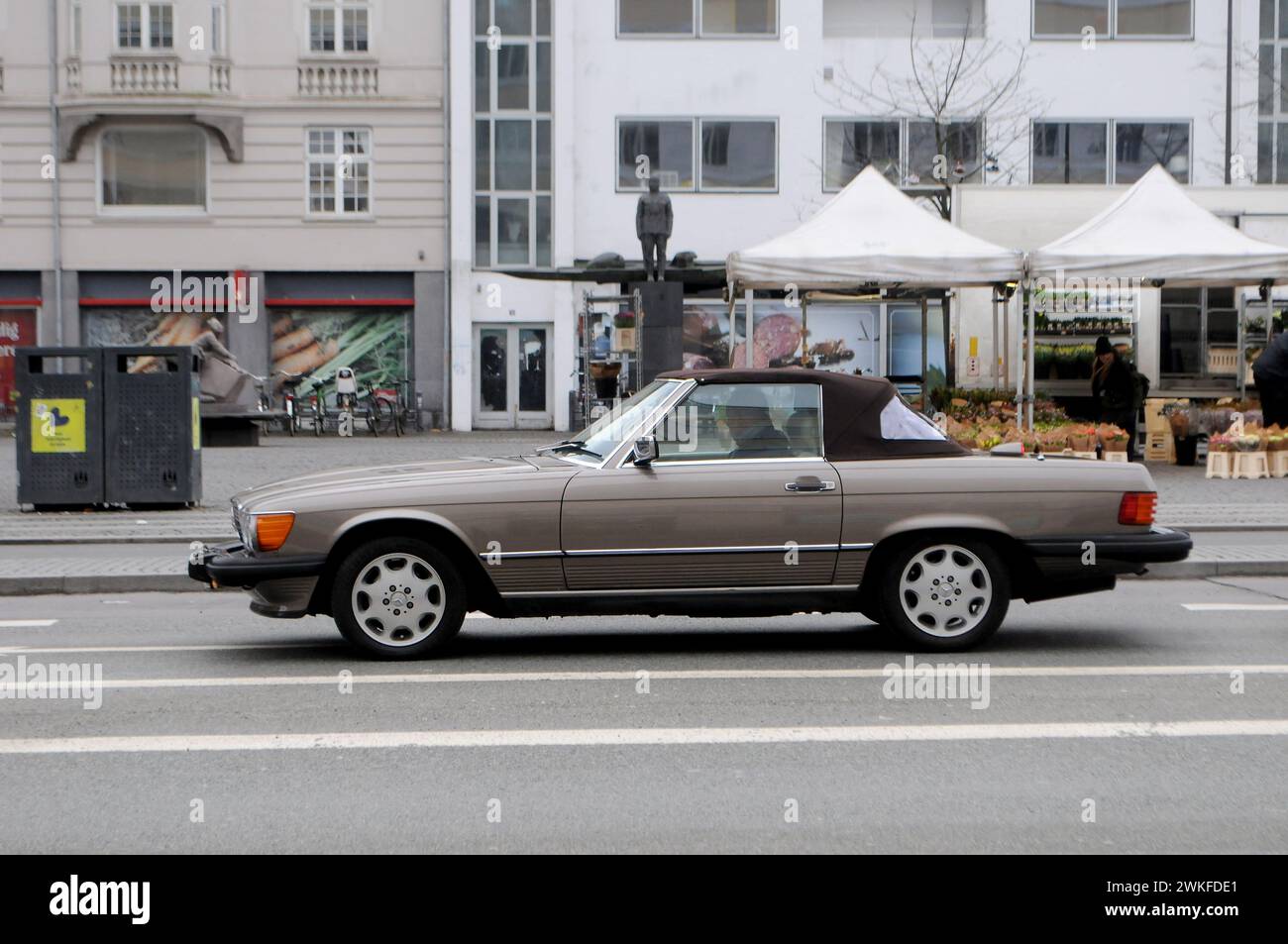 Copenhagen, Denmark /20 February 2024/. Deutsche veteran mercedsbenz ...