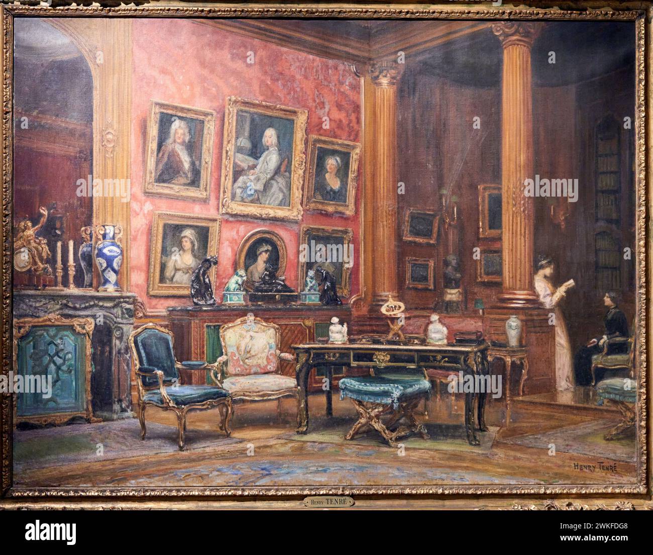 “Jacques Doucet’s Great Salon, Spontini Street”, 1911, Henry Tenré ...
