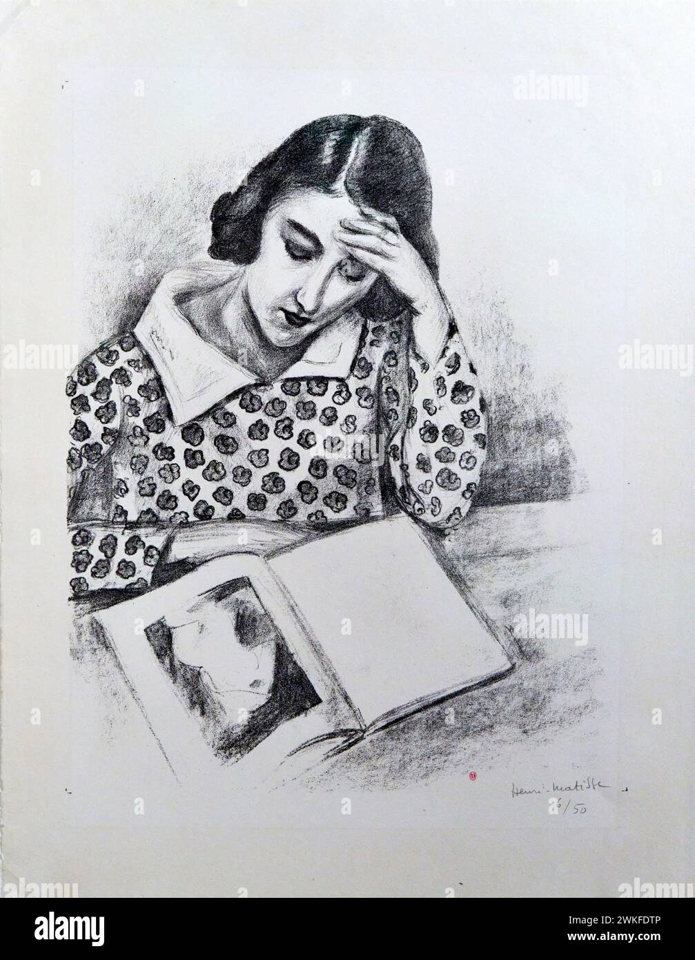 “Grande liseuse”, 1923, Henri Matisse (1869-1954 Stock Photo - Alamy