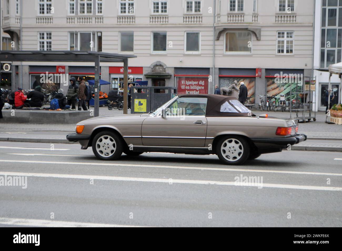 Copenhagen, Denmark /20 February 2024/. Deutsche veteran mercedsbenz ...