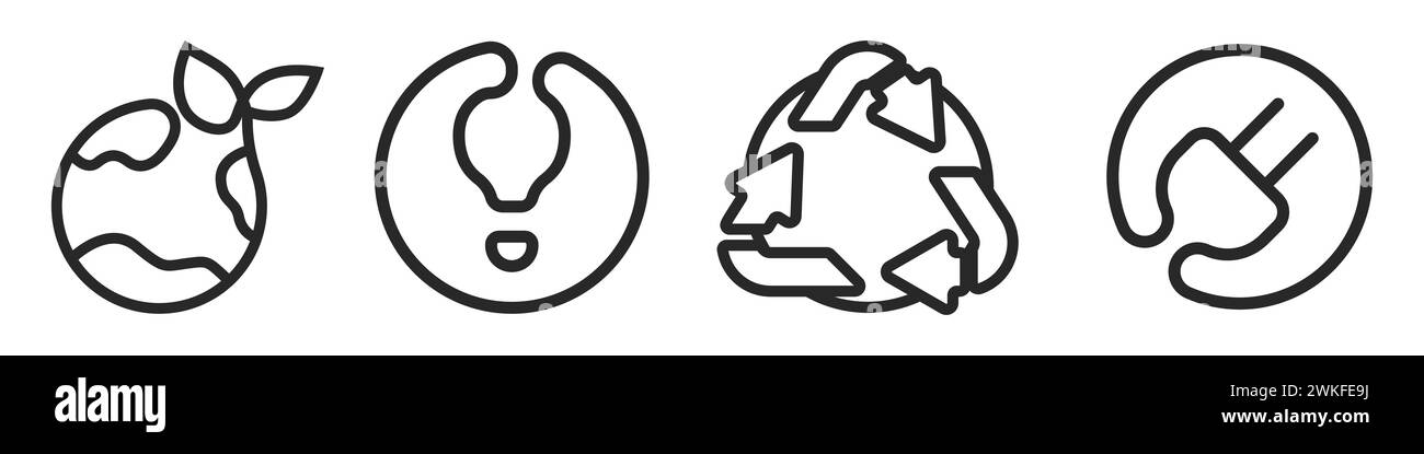 Vector icon of the planet with a leaf. Planet save vector icon concept ...