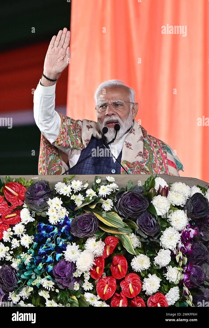 Jammu, India. 20th Feb, 2024. February 20, 2024, Jammu, India : India's ...