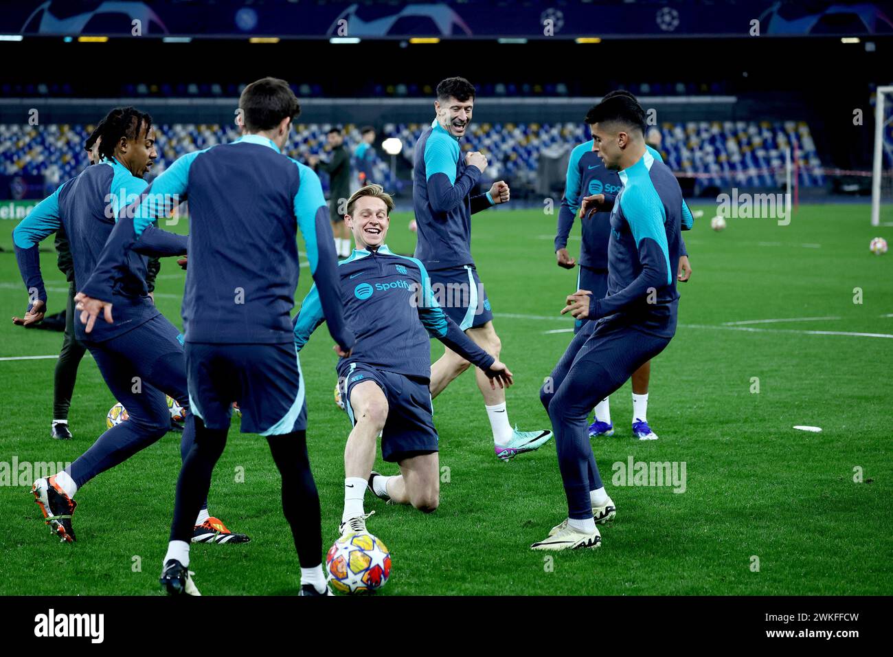 Napoli, Italia. 20th Feb, 2024. Foto Alessandro Garofalo/LaPresse 20 febbraio 2023 Napoli ...