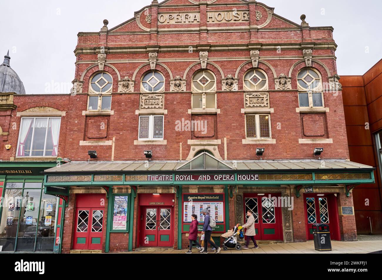 Theatre Royal and Opera House exterior,Wakefield,UK Stock Photo - Alamy