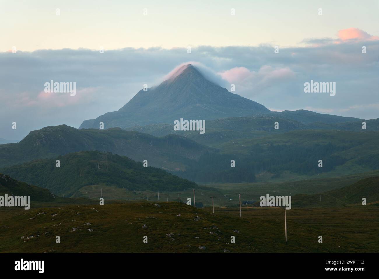 Summit of ben stack uk hi-res stock photography and images - Alamy