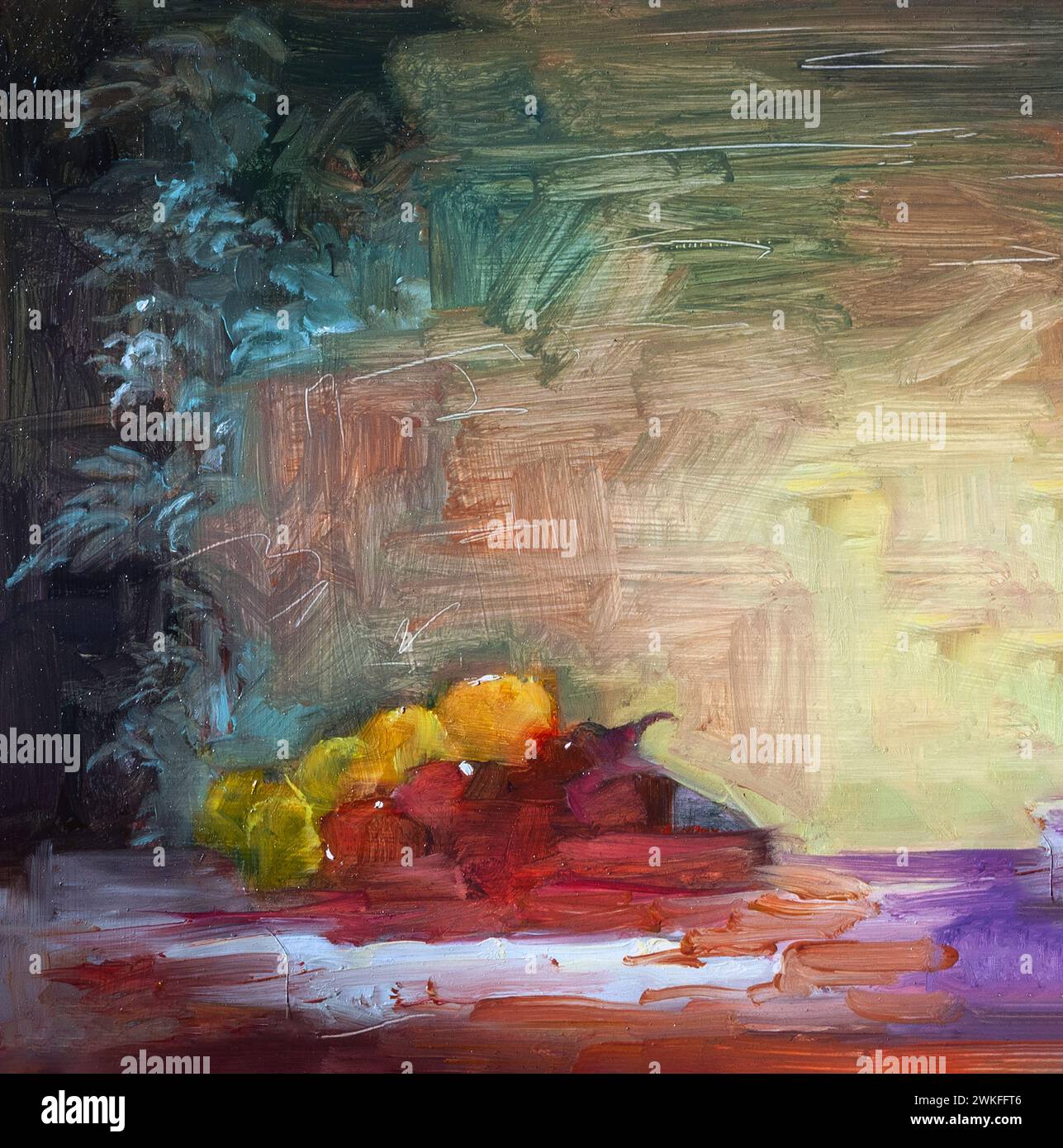 Alla prima hi-res stock photography and images - Alamy