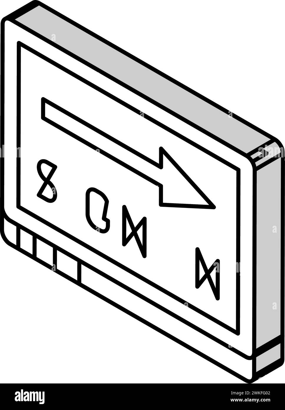 sign in registration isometric icon vector illustration Stock Vector ...