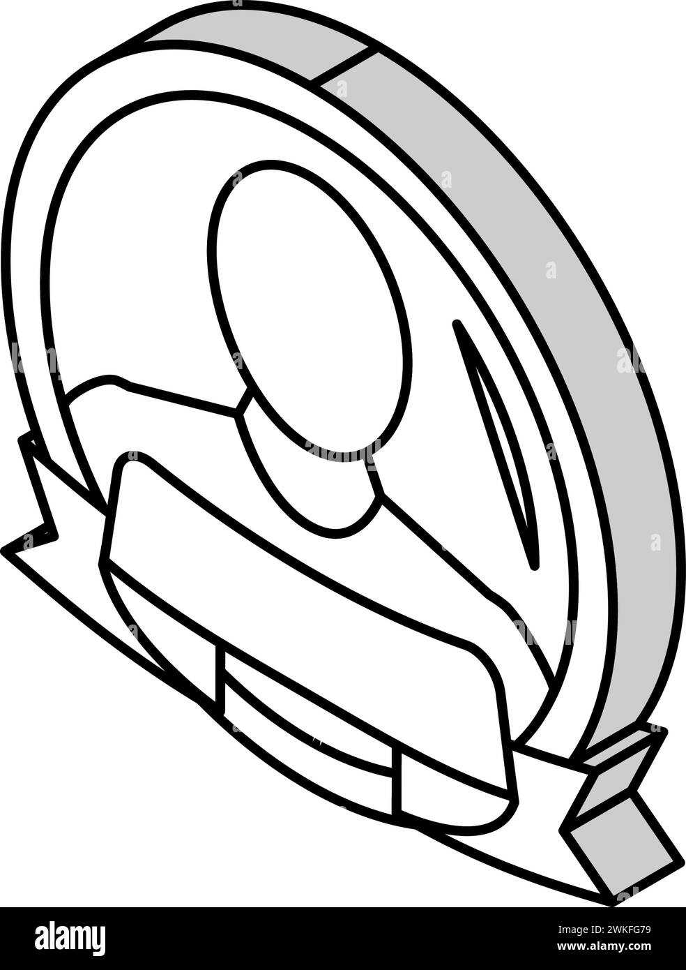 member registration isometric icon vector illustration Stock Vector ...