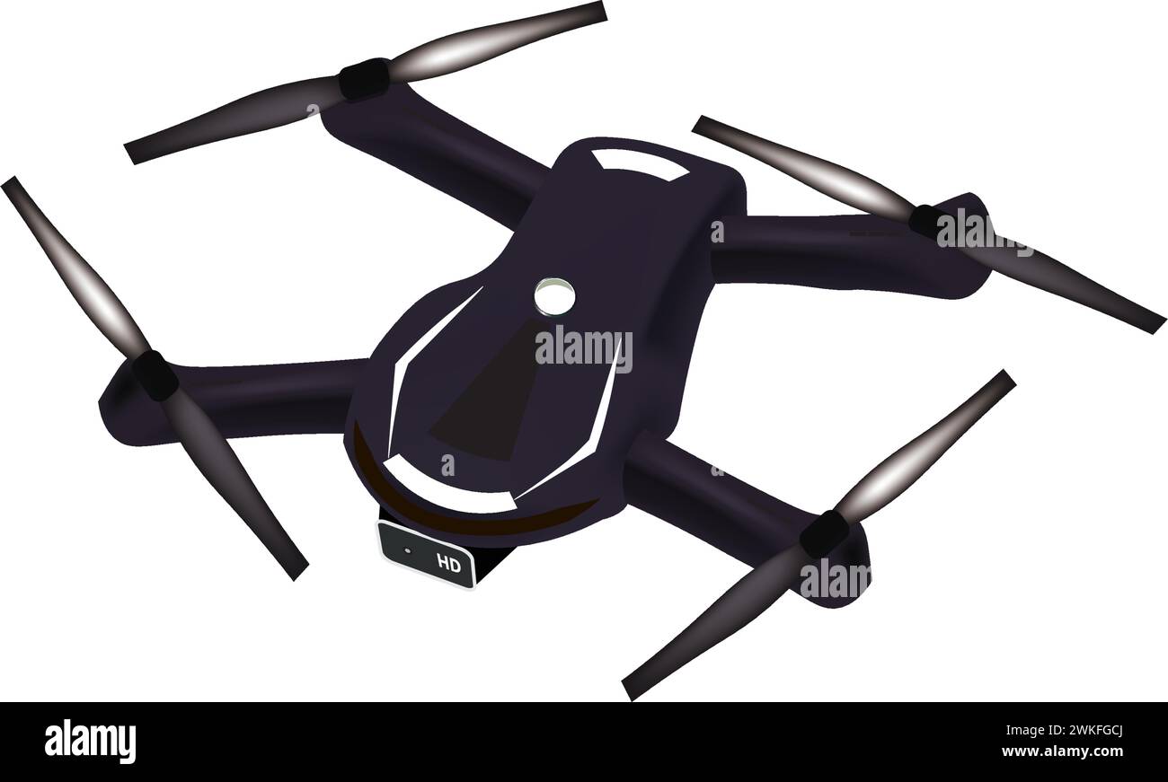 View from sky black Stock Vector Images - Alamy