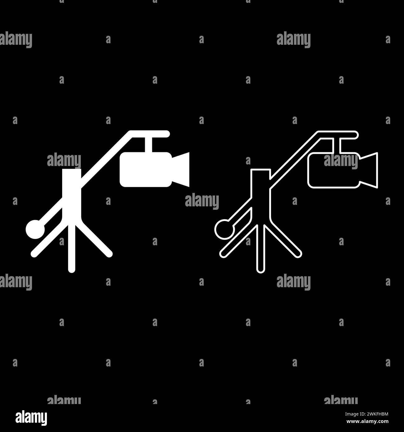 White cargo movie Stock Vector Images - Alamy