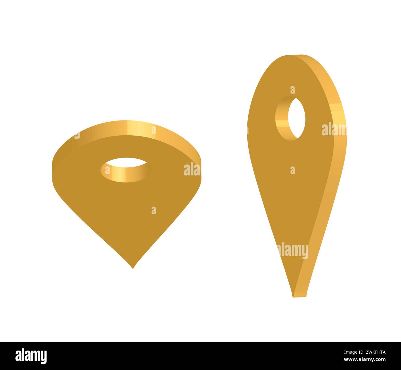 Vector 3d realistic road Cut Out Stock Images & Pictures - Alamy