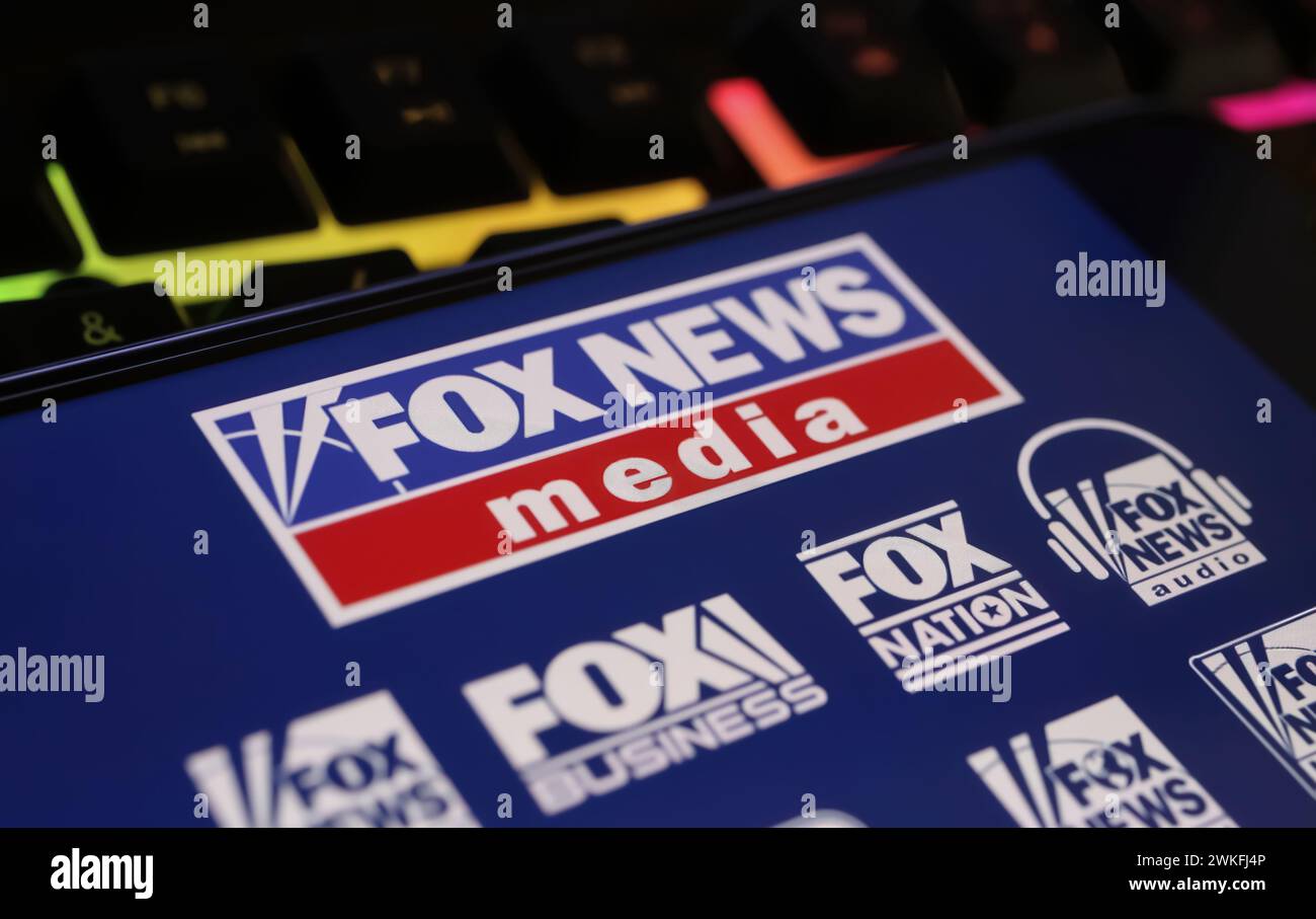 Fox news logo hi-res stock photography and images - Alamy