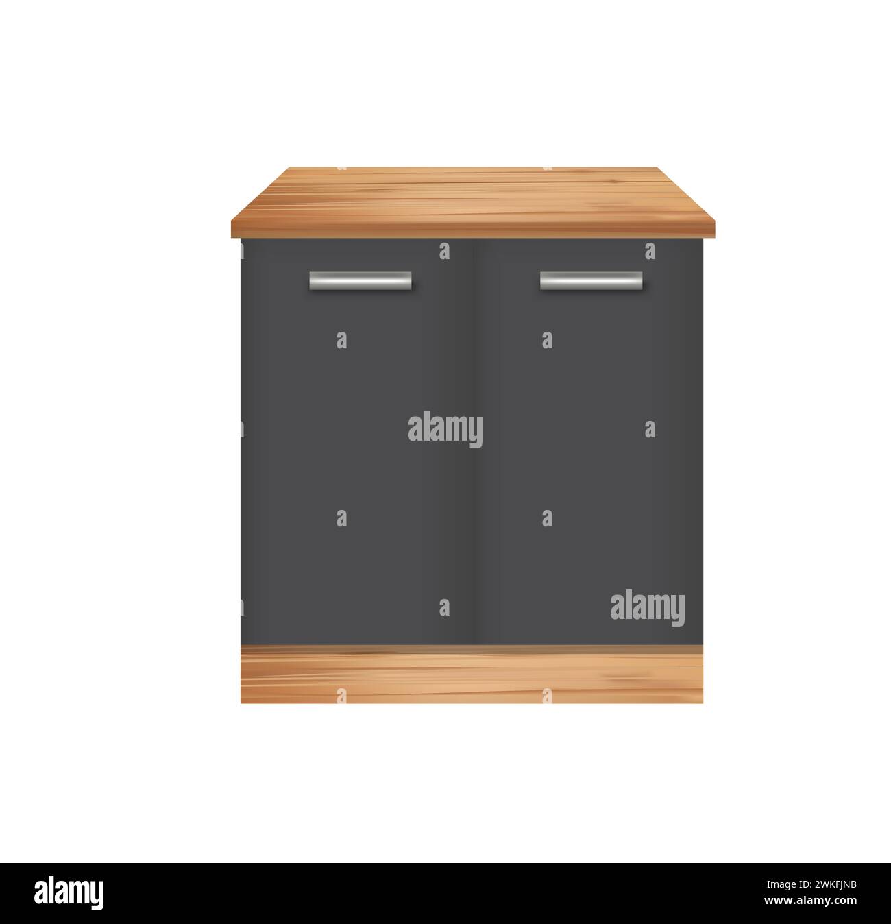 Home chest or kitchen cabinet, vector Stock Vector Image & Art - Alamy