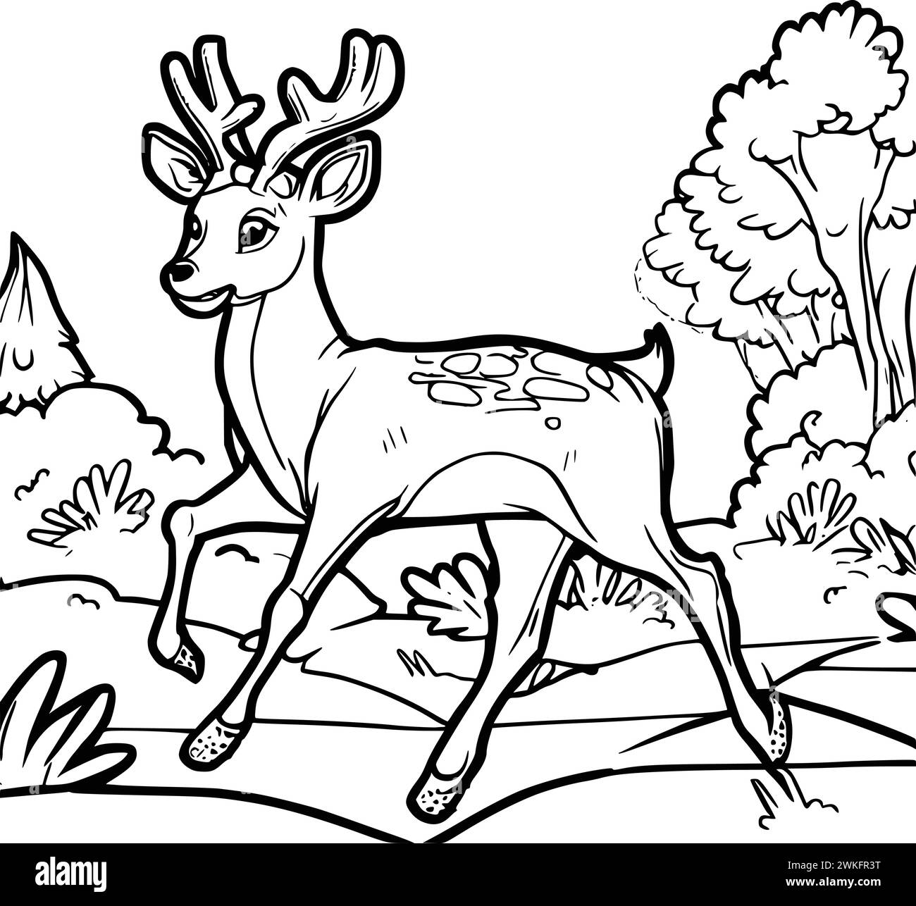 Kids Coloring Pages Drawing Stock Vector Image & Art - Alamy