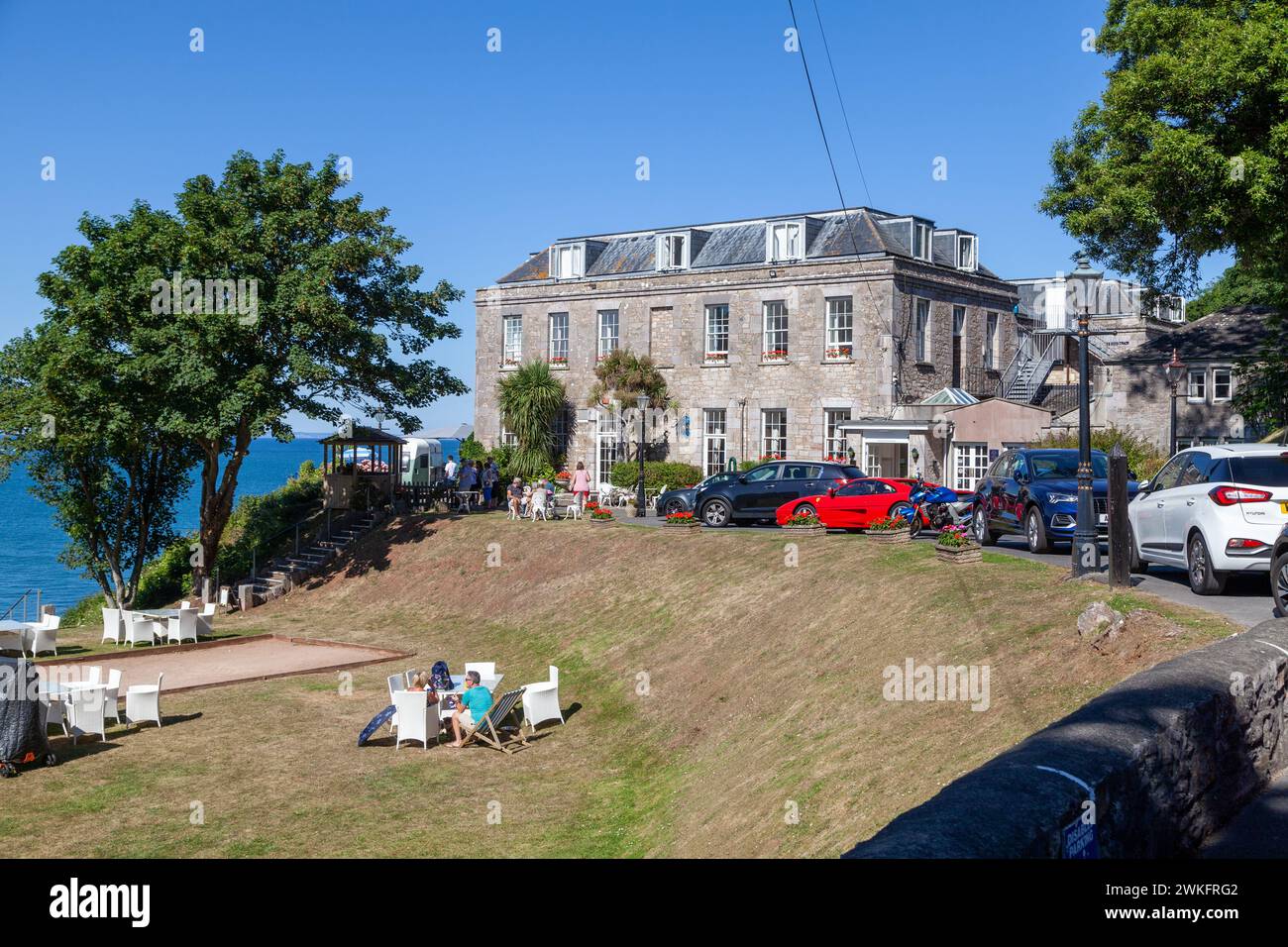 Berry Head Hotel Brixham, Devon, England Stock Photo - Alamy