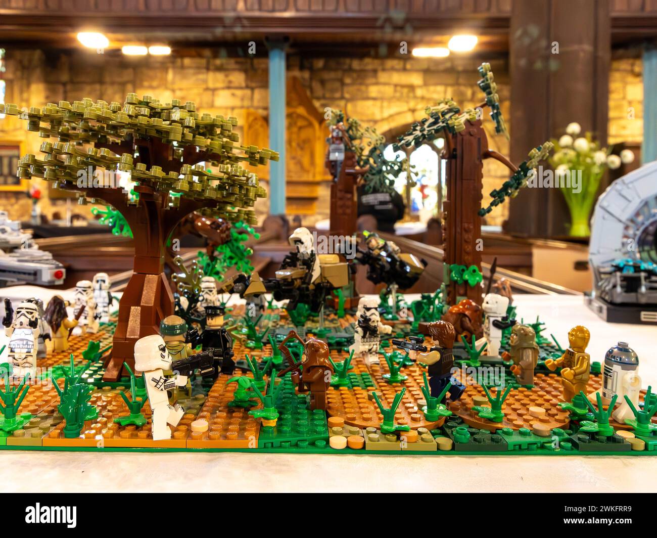 Star Wars theme at the Brick Festival at St Elphin's Parish Church in ...
