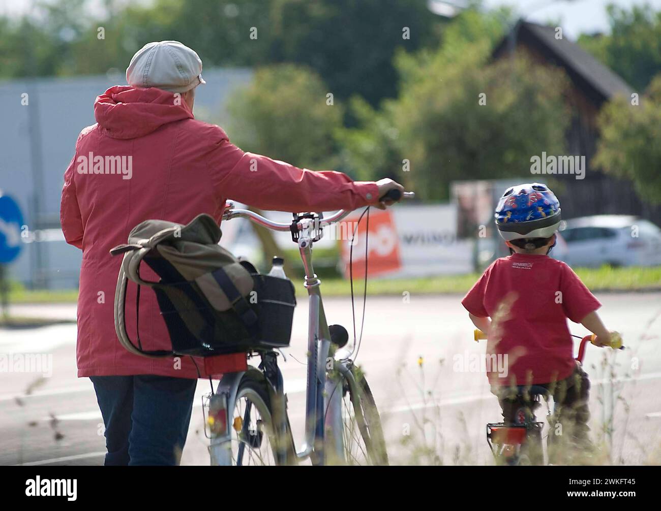 young generation and old generation being together as a family young ...