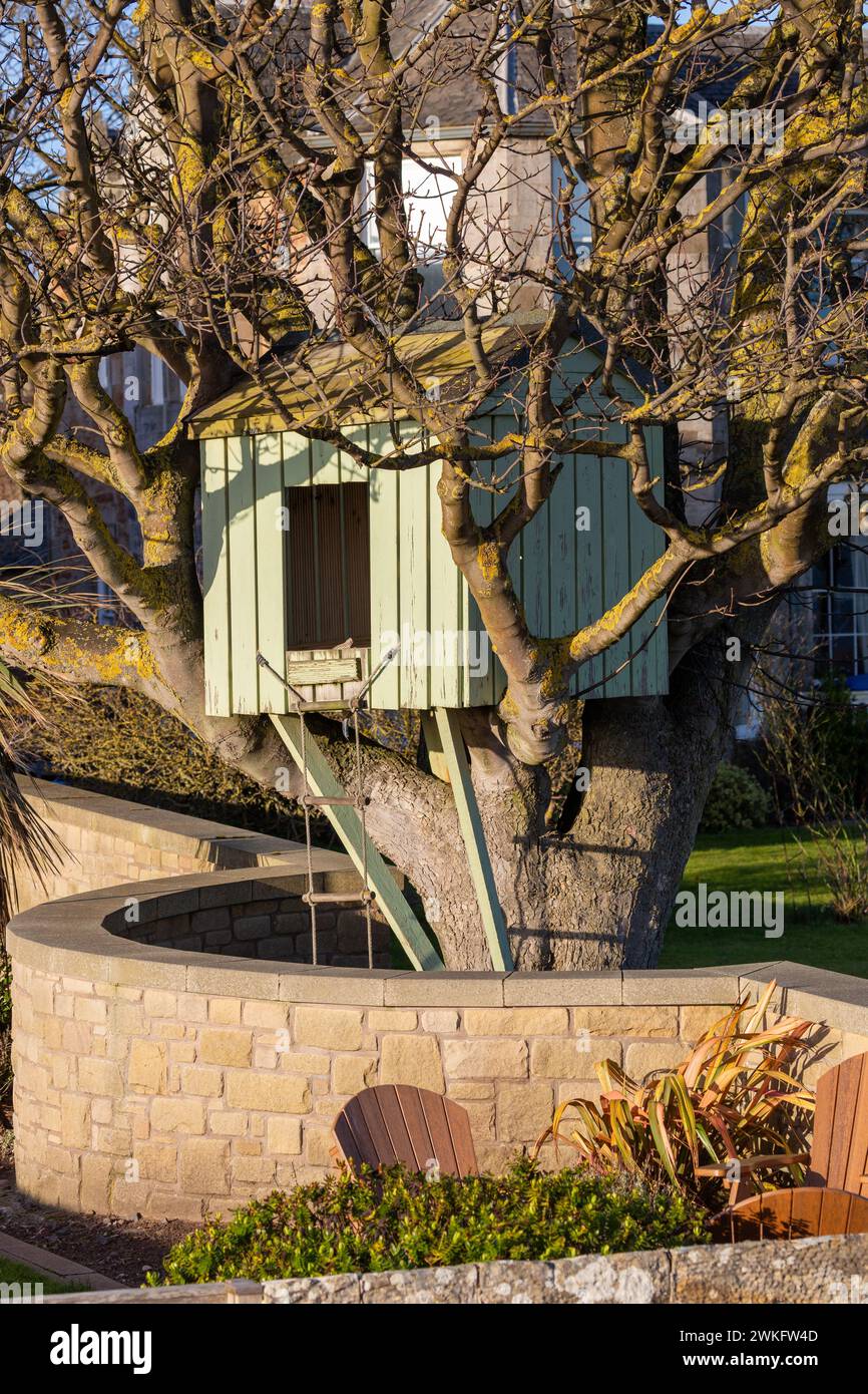 Small wooden house in the garden hi-res stock photography and images ...