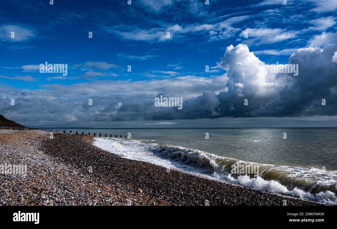 Eastbourne coast landscape hi-res stock photography and images - Alamy