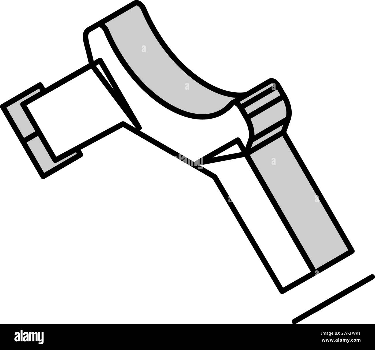 corner clamp isometric icon vector illustration Stock Vector Image ...