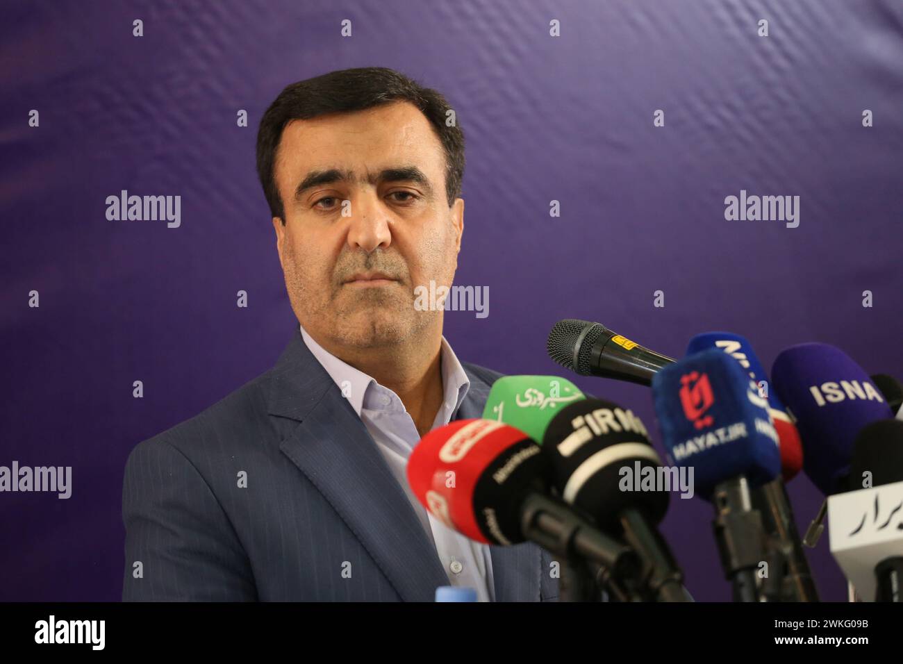 Tehran, Iran. 20th Feb, 2024. Iranian Vice President and Head of Iran's ...