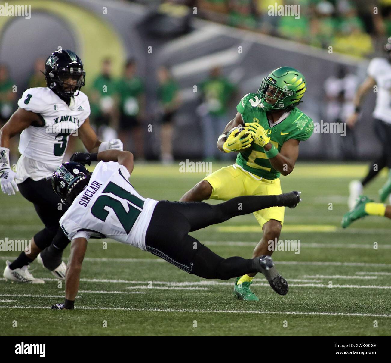 September 16, 2023 - Oregon Ducks wide receiver Gary Bryant Jr. #2 ...
