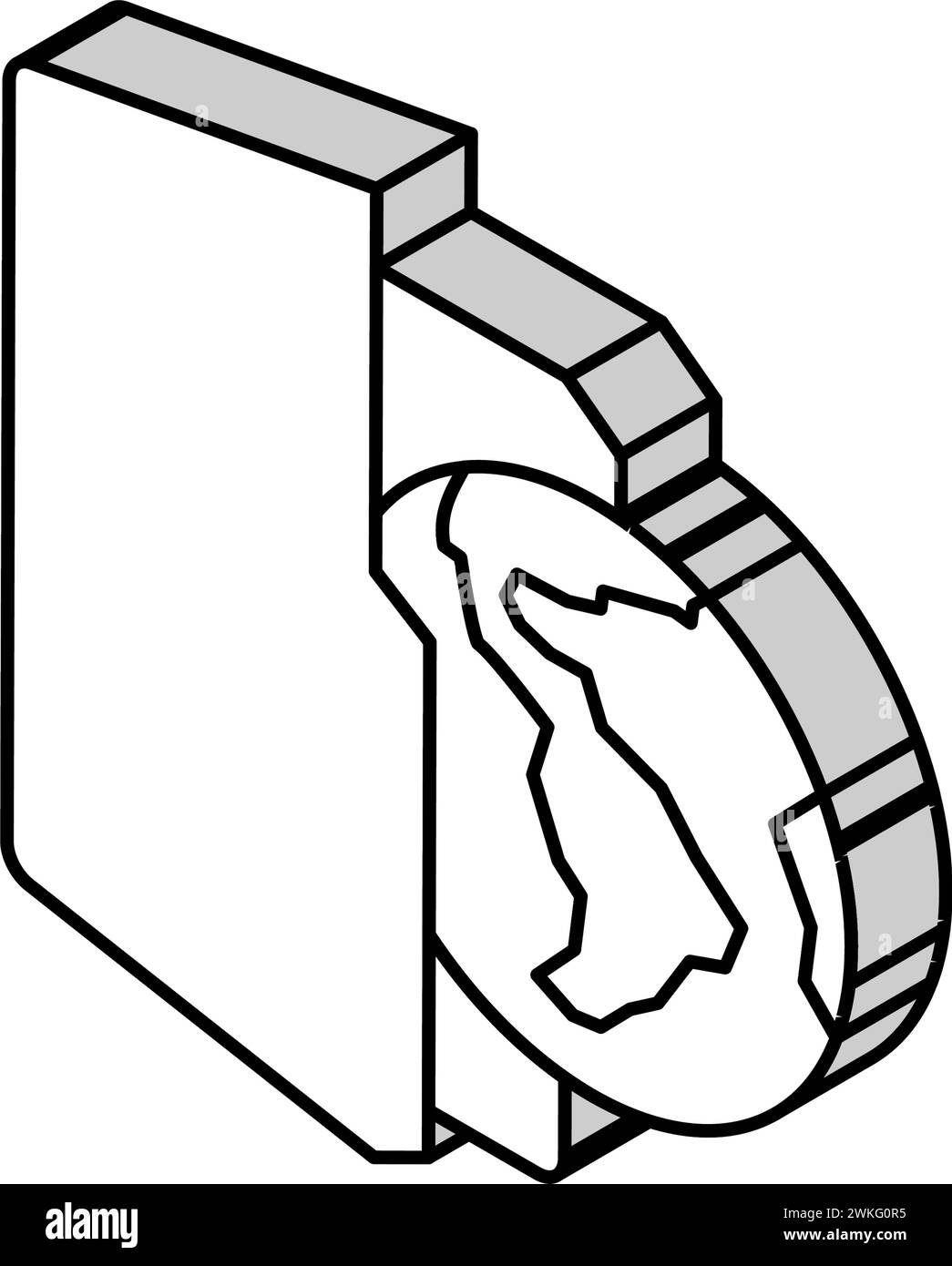 Web Folder Isometric Icon Vector Illustration Stock Vector Image And Art Alamy