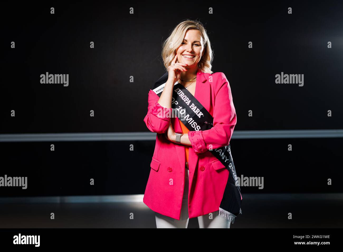Rust, Germany. 20th Feb, 2024. Tamara Schwab, participant in the final ...