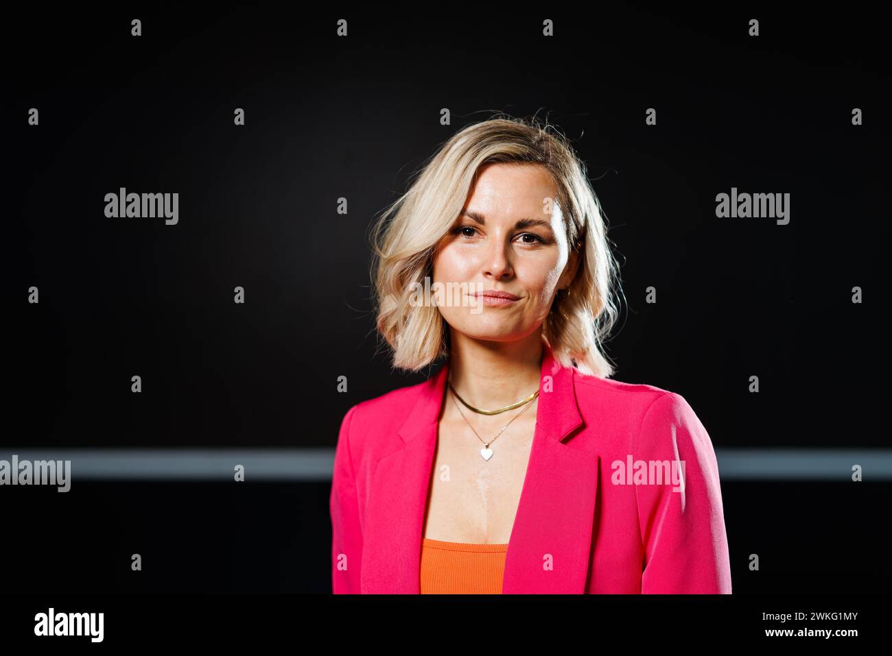 Rust, Germany. 20th Feb, 2024. Tamara Schwab, participant in the final ...