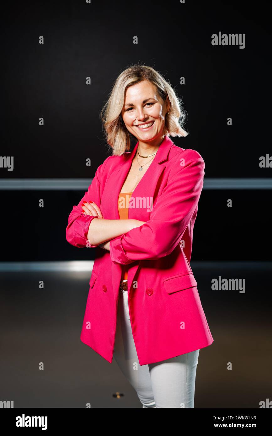 Rust, Germany. 20th Feb, 2024. Tamara Schwab, participant in the final ...