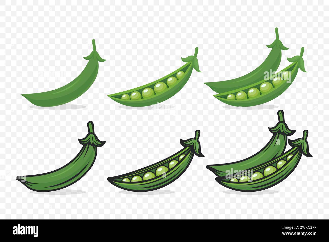 Peapod Clipart