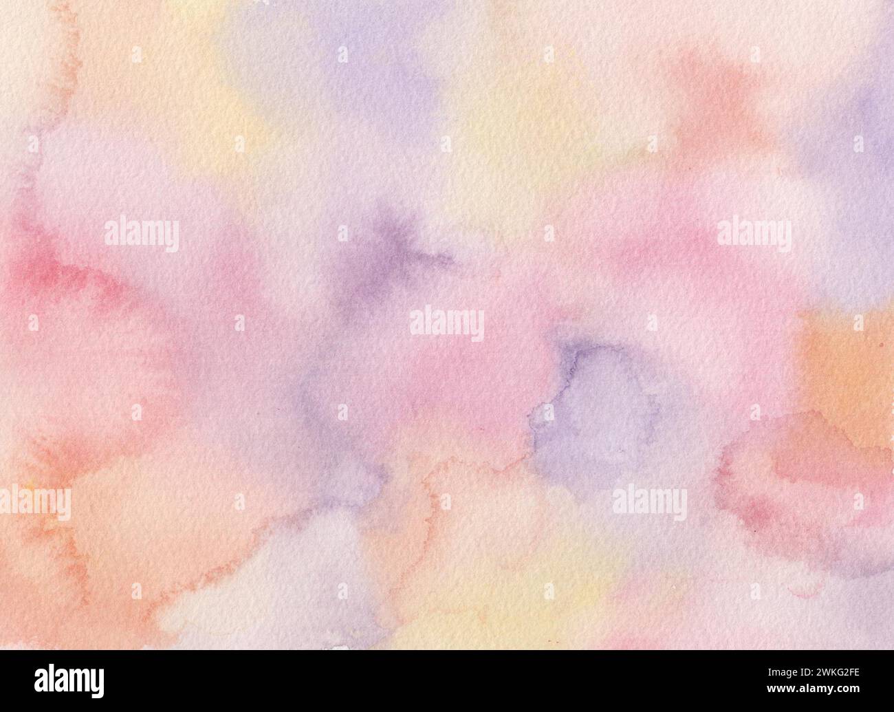 Abstract watercolor background. Hand drawn multicolor colorful stains ...