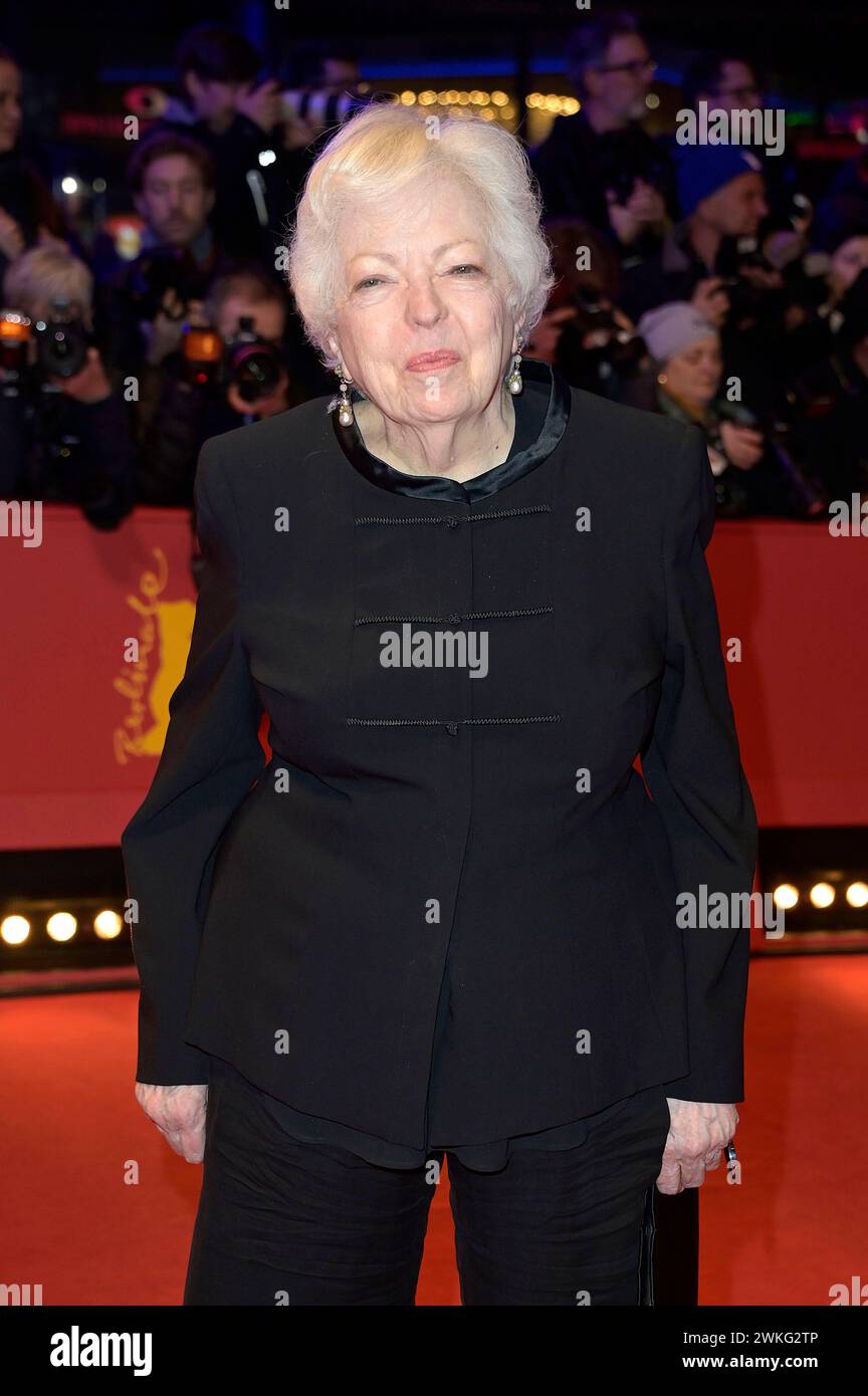 Thelma Schoonmaker bei der Verleihung des Goldenen Ehrenbären an Martin ...