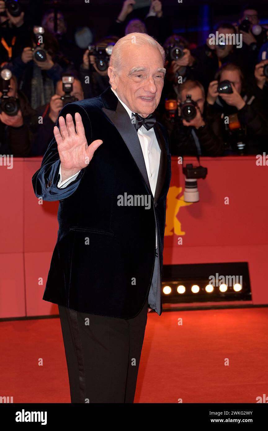 Martin Scorsese bei der Verleihung des Goldenen Ehrenbären an Martin ...