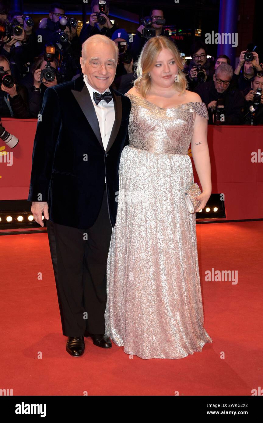 Martin Scorsese mit Tochter Francesca Scorsese bei der Verleihung des ...