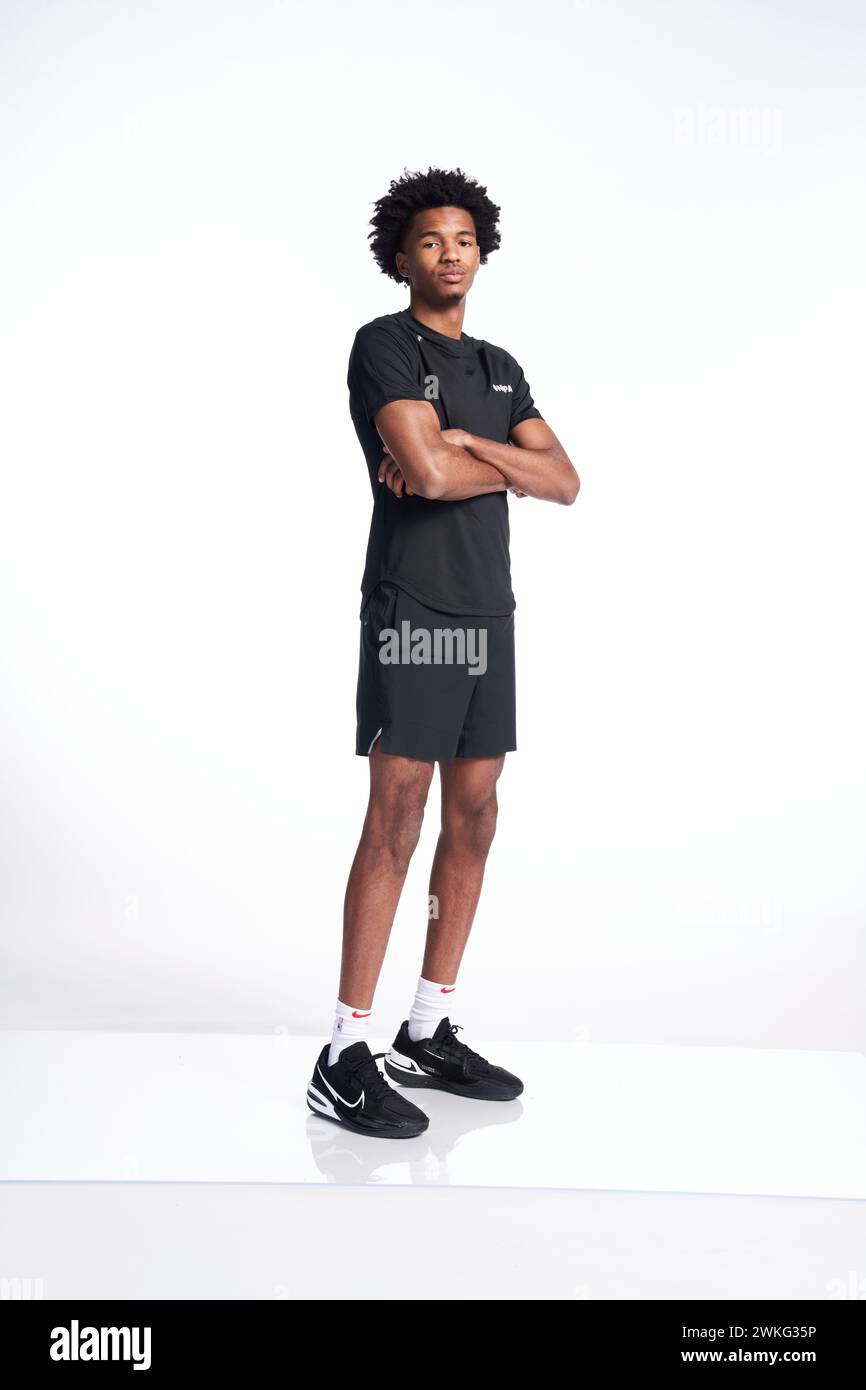 Chicago Bulls forward Julian Phillips poses for a portrait on July 14 ...