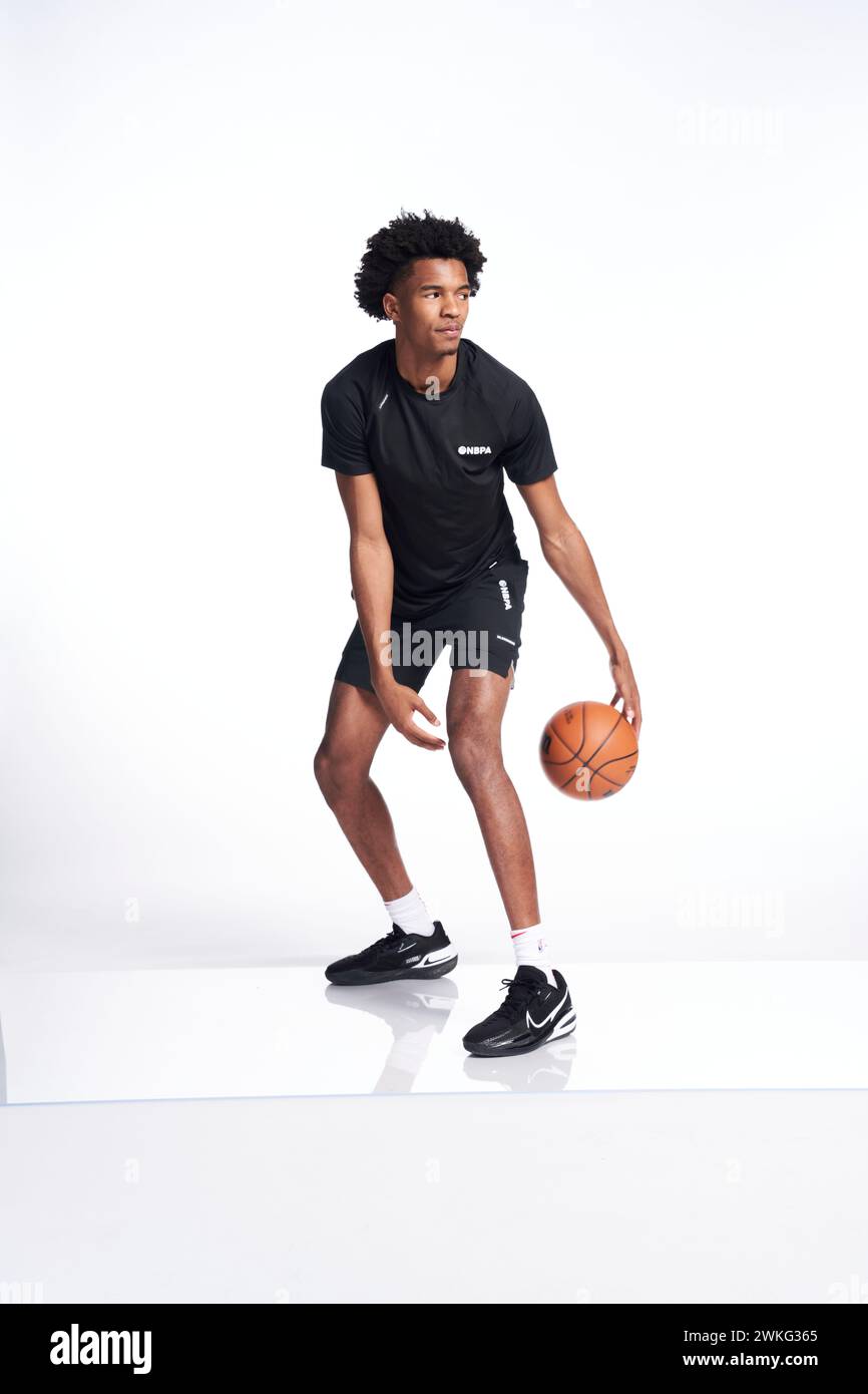 Chicago Bulls forward Julian Phillips poses for a portrait on July 14 ...
