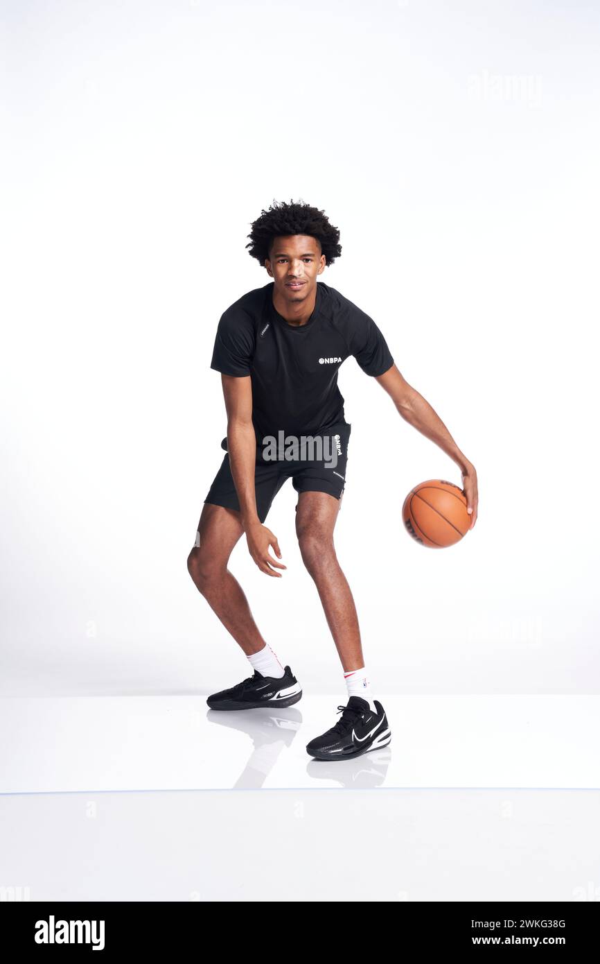 Chicago Bulls forward Julian Phillips poses for a portrait on July 14 ...