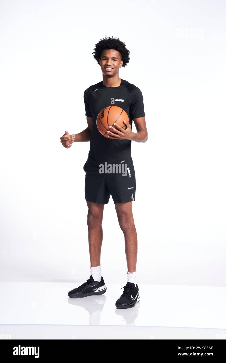 Chicago Bulls forward Julian Phillips poses for a portrait on July 14 ...