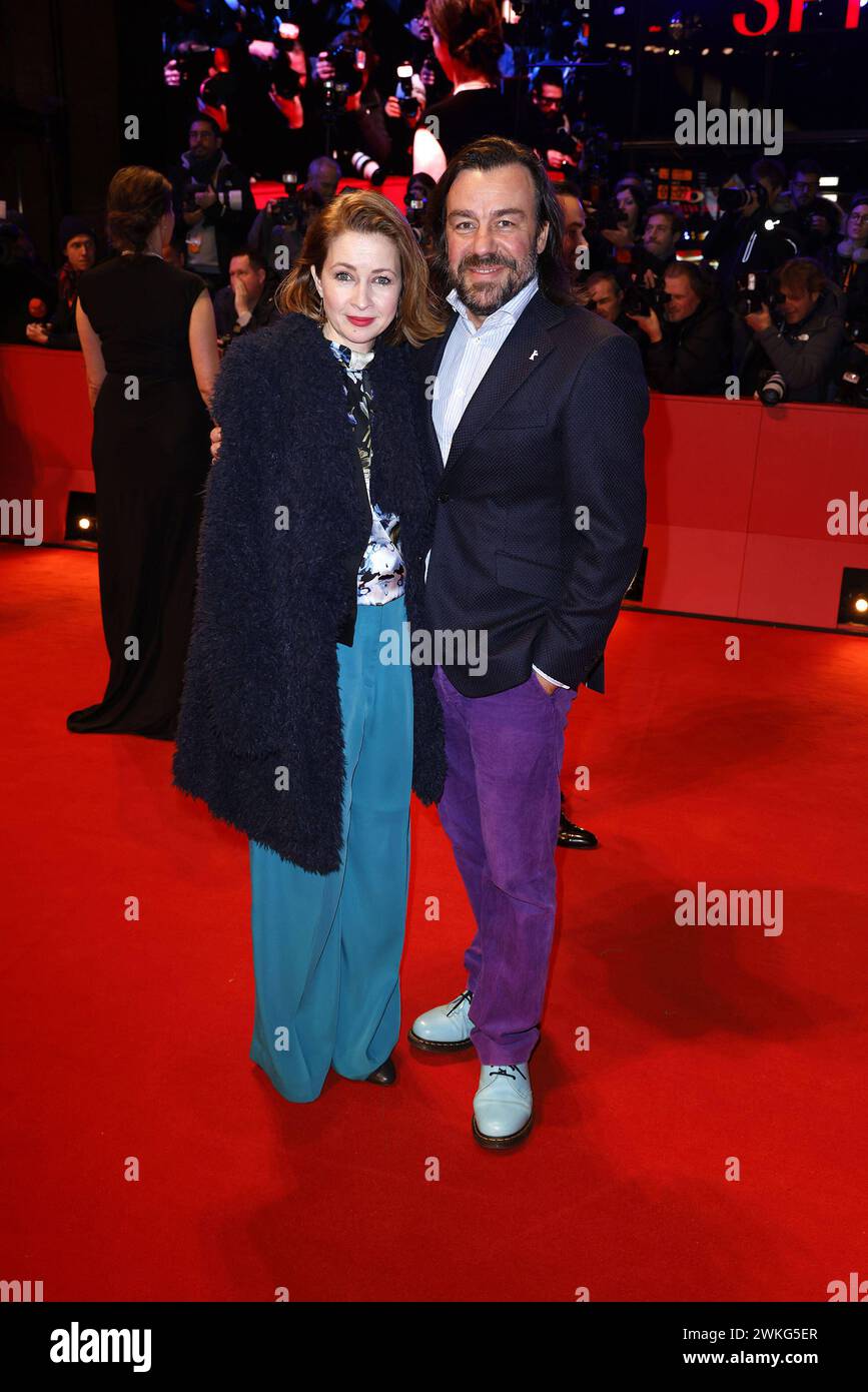 Loretta Stern und ihr Ehemann Matti Klemm bei der Ankunft zur Goldenen ...