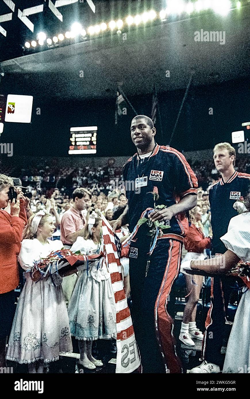 Basketball dream team 1992 hi-res stock photography and images - Alamy