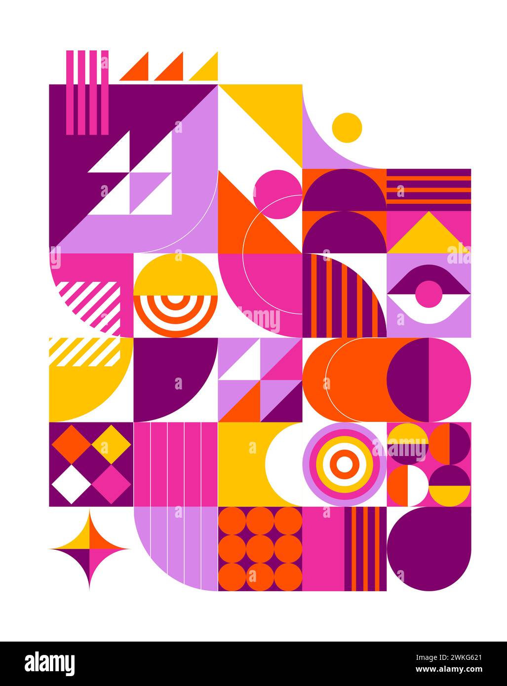 The bauhaus exhibition Stock Vector Images - Alamy