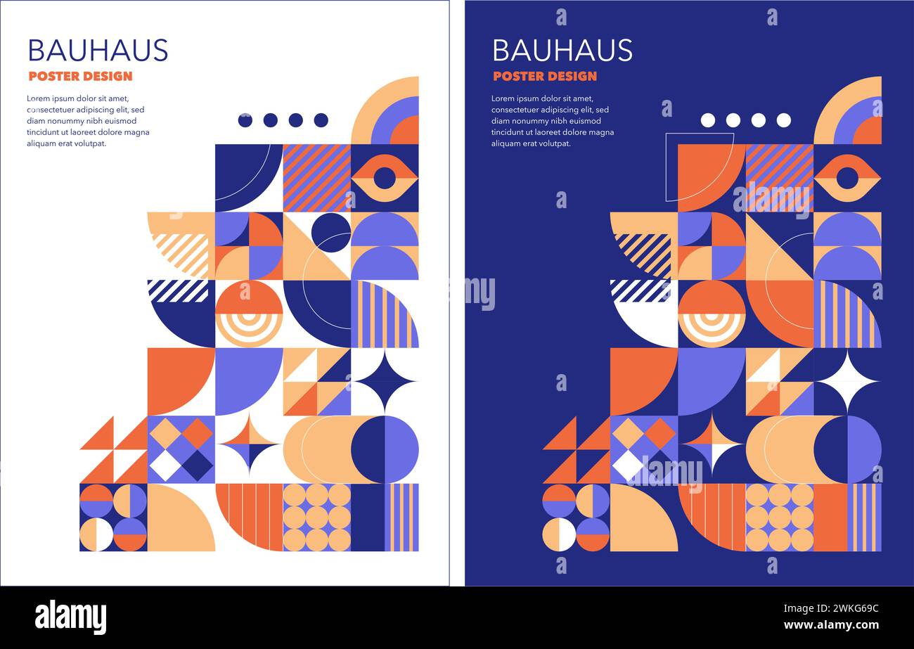 Colorful Abstract Geometric Background. Modern colorful concept poster ...