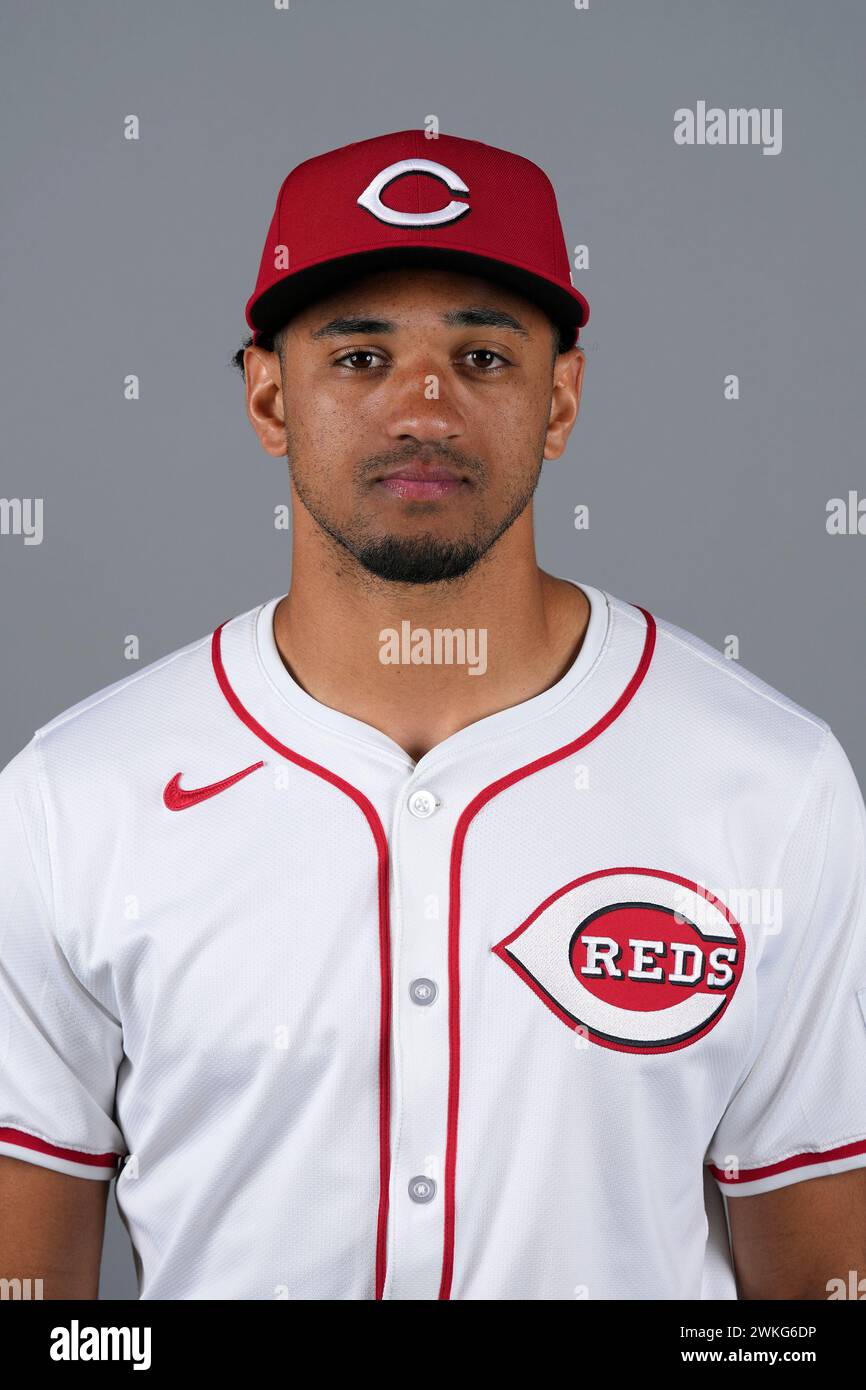 This is a 2024 photo of Bubba Thompson of the Cincinnati Reds baseball ...
