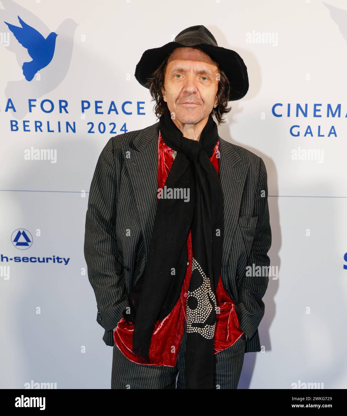 David Bennent bei Cinema for Peace 2024 im WECC - Westhafen Event & Convention Center Berlin ...