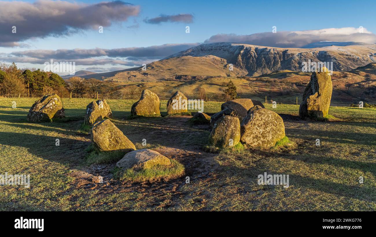 Castlerigg Stone Circle Stock Photo - Alamy